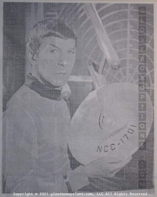 ASCII Line Printer Art